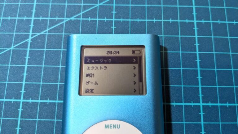 【名機再生】iPod mini 第2世代のジャンク品をSD化＆バッテリー交換してみた【修理解説】 | 英二六ブログ